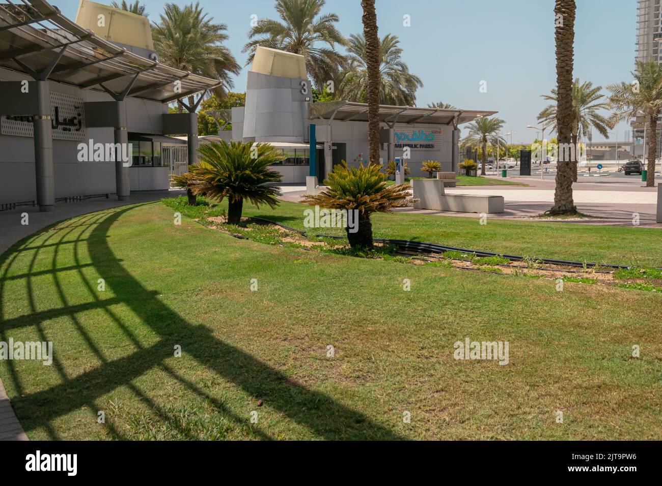 Panoramic time lapse scene dubai hi-res stock photography and images ...