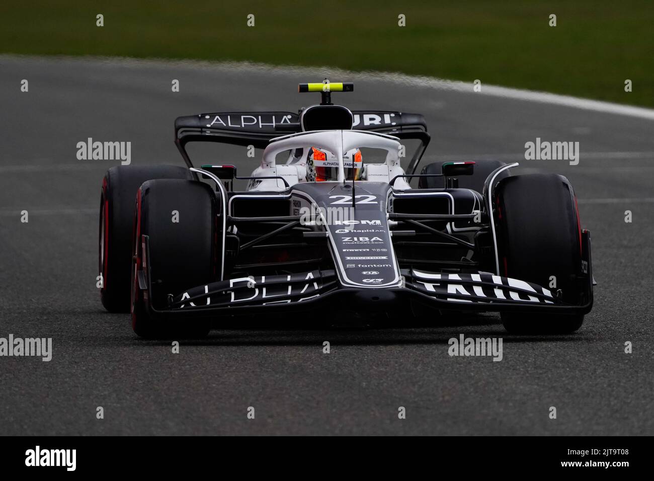 Francorchamps, Mezzolombardo, Belgium. 27th Aug, 2022. Japanese driver ...