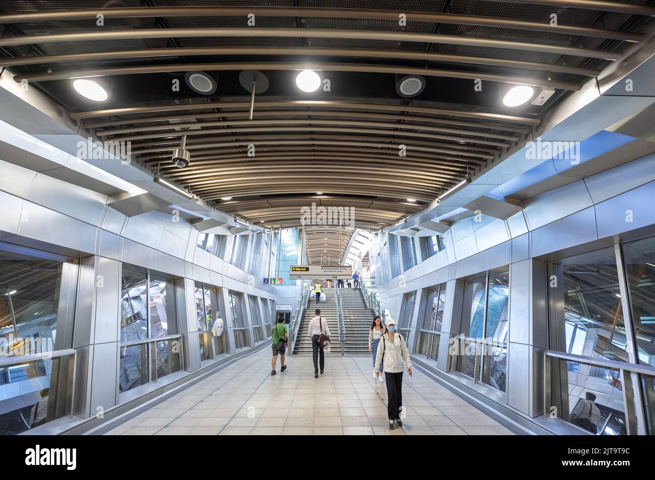 Whitechapel - Elizabeth Line Station Stock Photo - Alamy