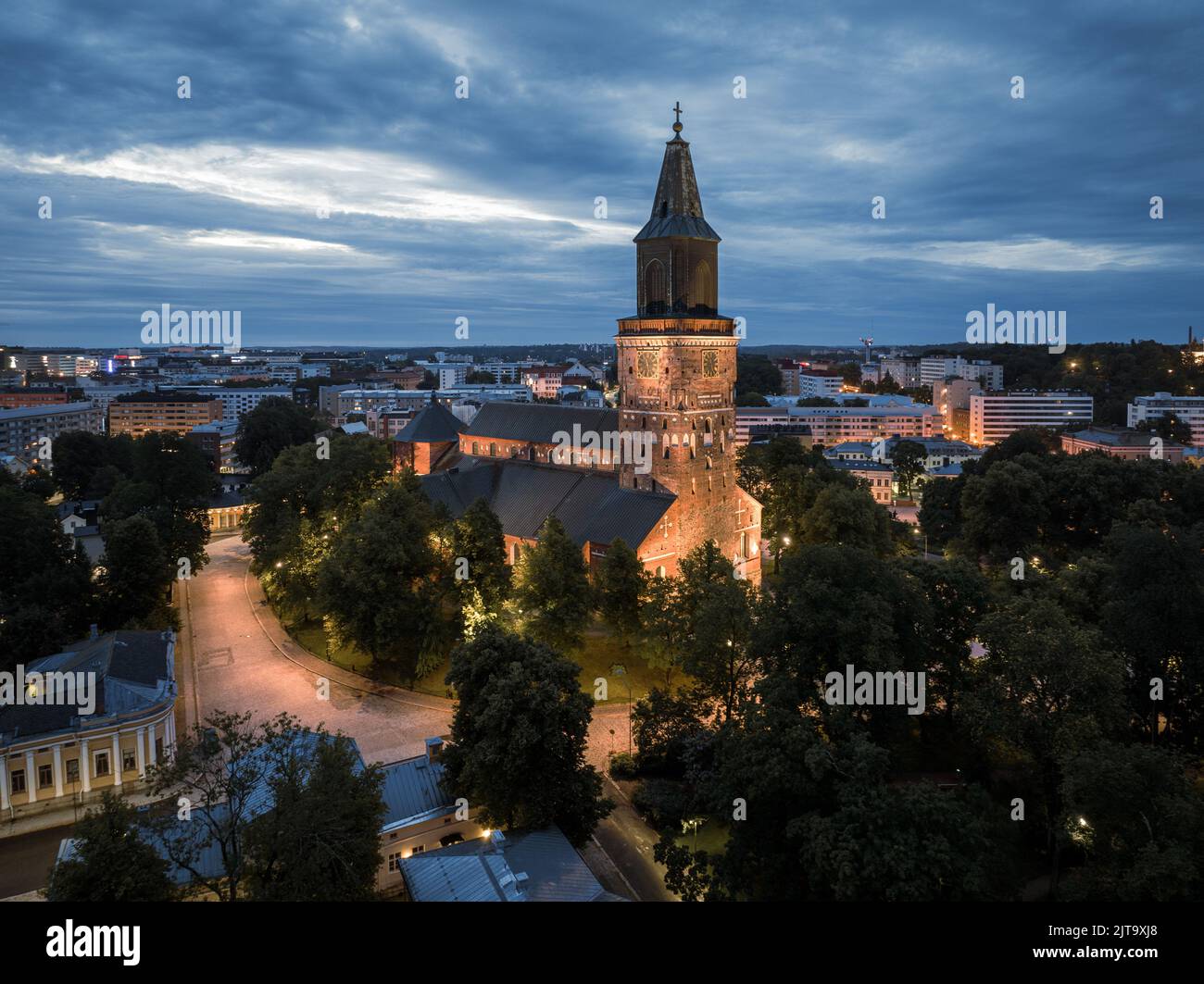 Summer night in finland hi-res stock photography and images - Alamy