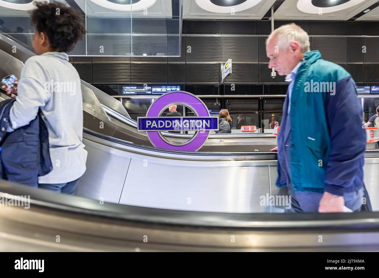 Paddington - Elizabeth Line Station, Paddington, London Stock Photo - Alamy
