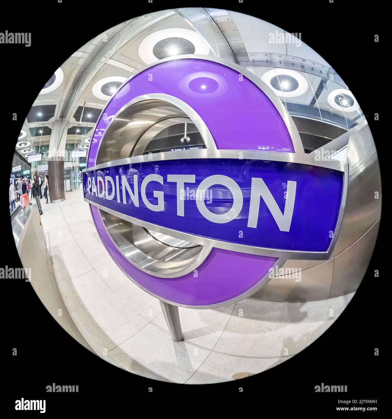 Paddington - Elizabeth Line Station, Paddington, London Stock Photo - Alamy