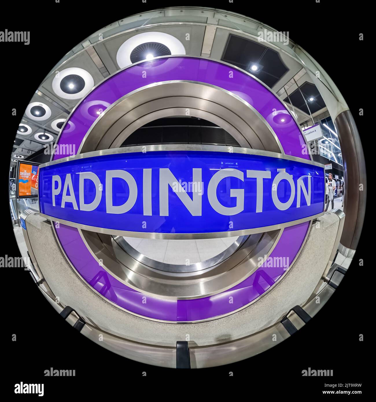 Paddington - Elizabeth Line Station, Paddington, London Stock Photo - Alamy