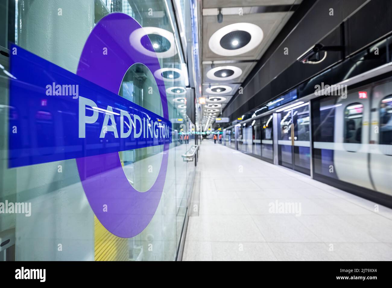 Paddington - Elizabeth Line Station, Paddington, London Stock Photo - Alamy