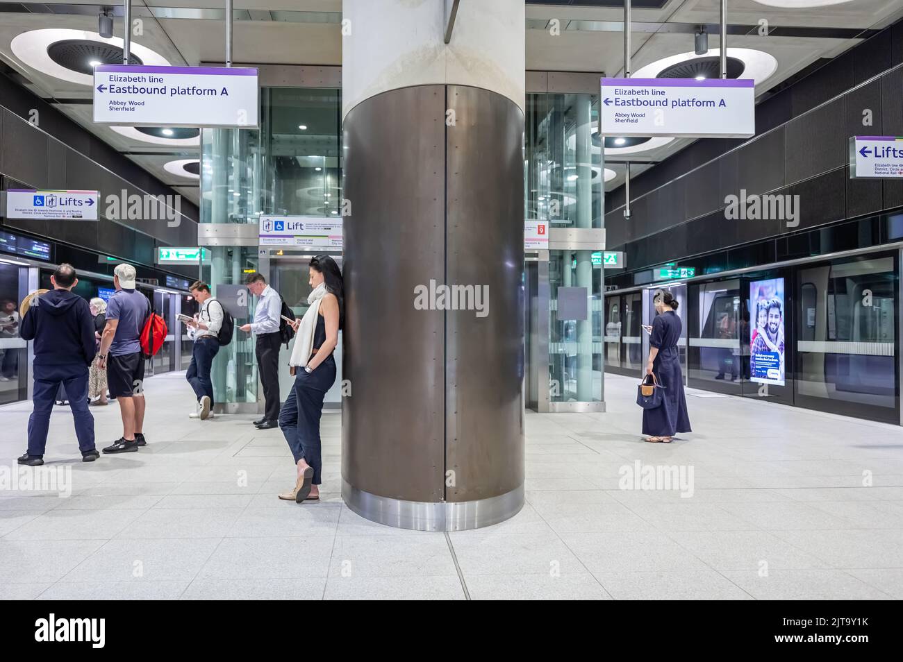 Paddington - Elizabeth Line Station, Paddington, London Stock Photo - Alamy