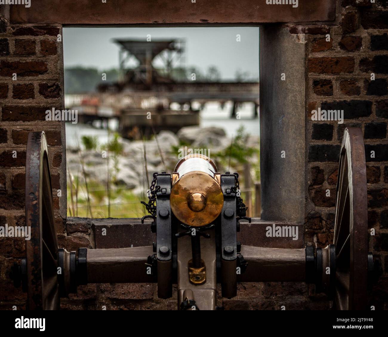 Fort cannon weapon hi-res stock photography and images - Alamy