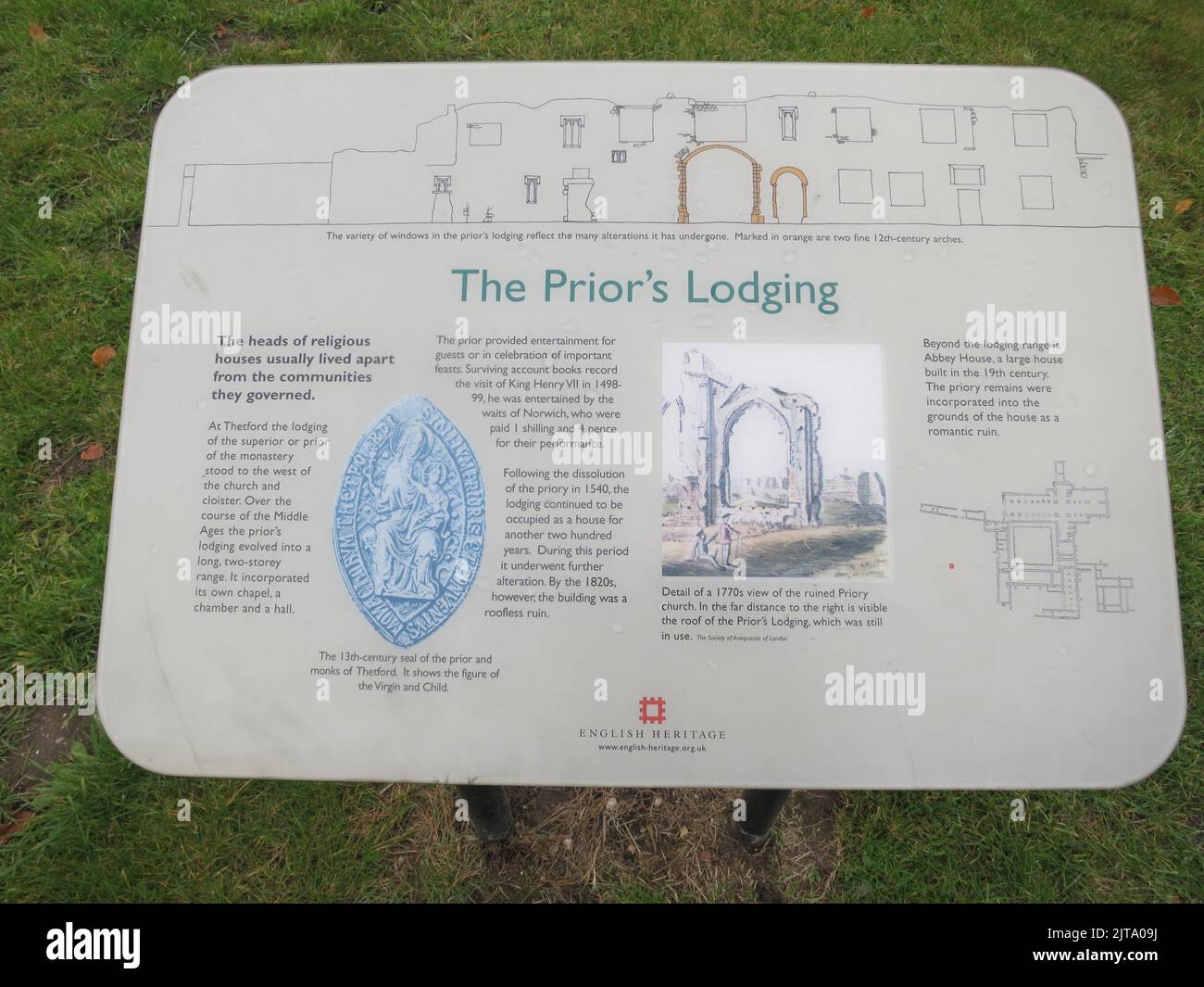 The Peddars Way National Trail long distance footpath. Norfolk. England ...