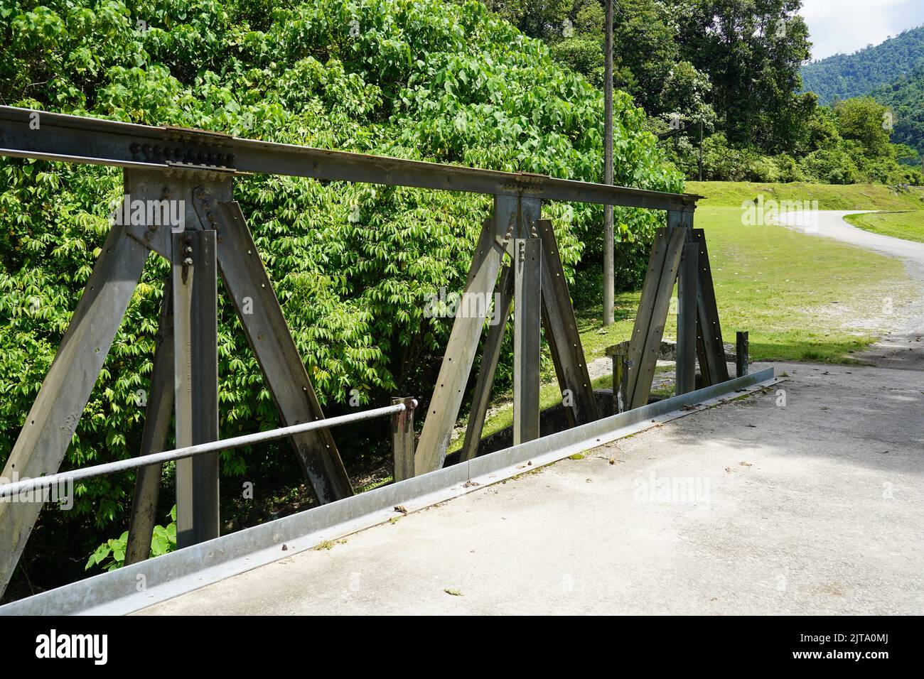 Steel Truss Bridge Stock Photo - Alamy