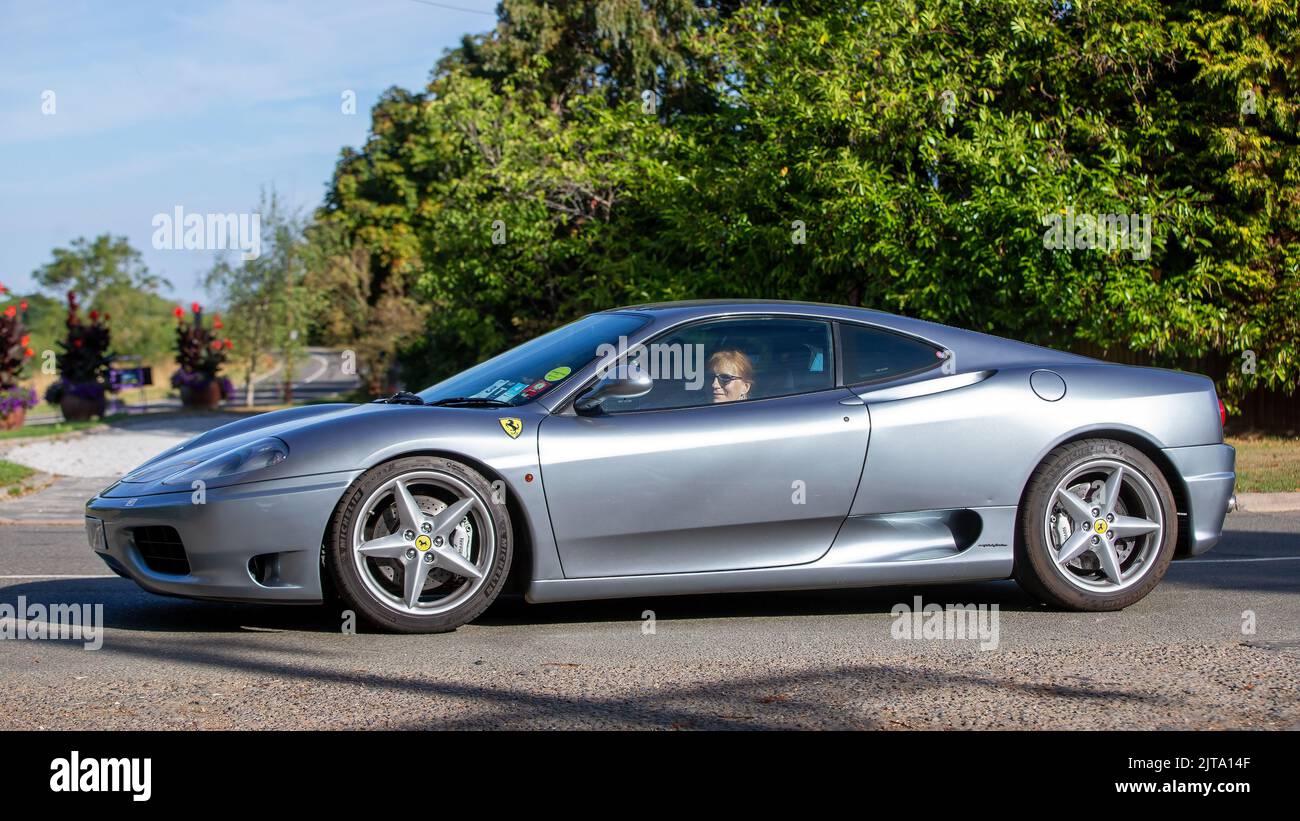 2000 3586cc grey Ferrari 360 Stock Photo - Alamy