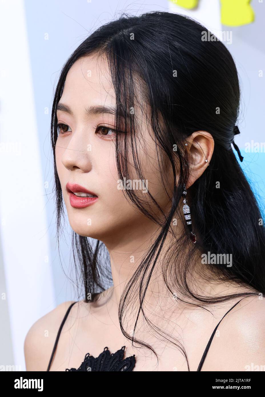 Newark New Jersey Usa August 28 Jisoo Kim Ji Soo Of Blackpink Arrives At The 2022 Mtv