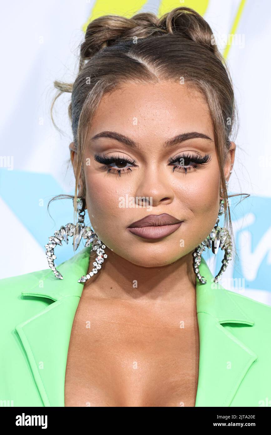 Newark, USA. 28th Aug, 2022. NEWARK, NEW JERSEY, USA - AUGUST 28: Latto ...