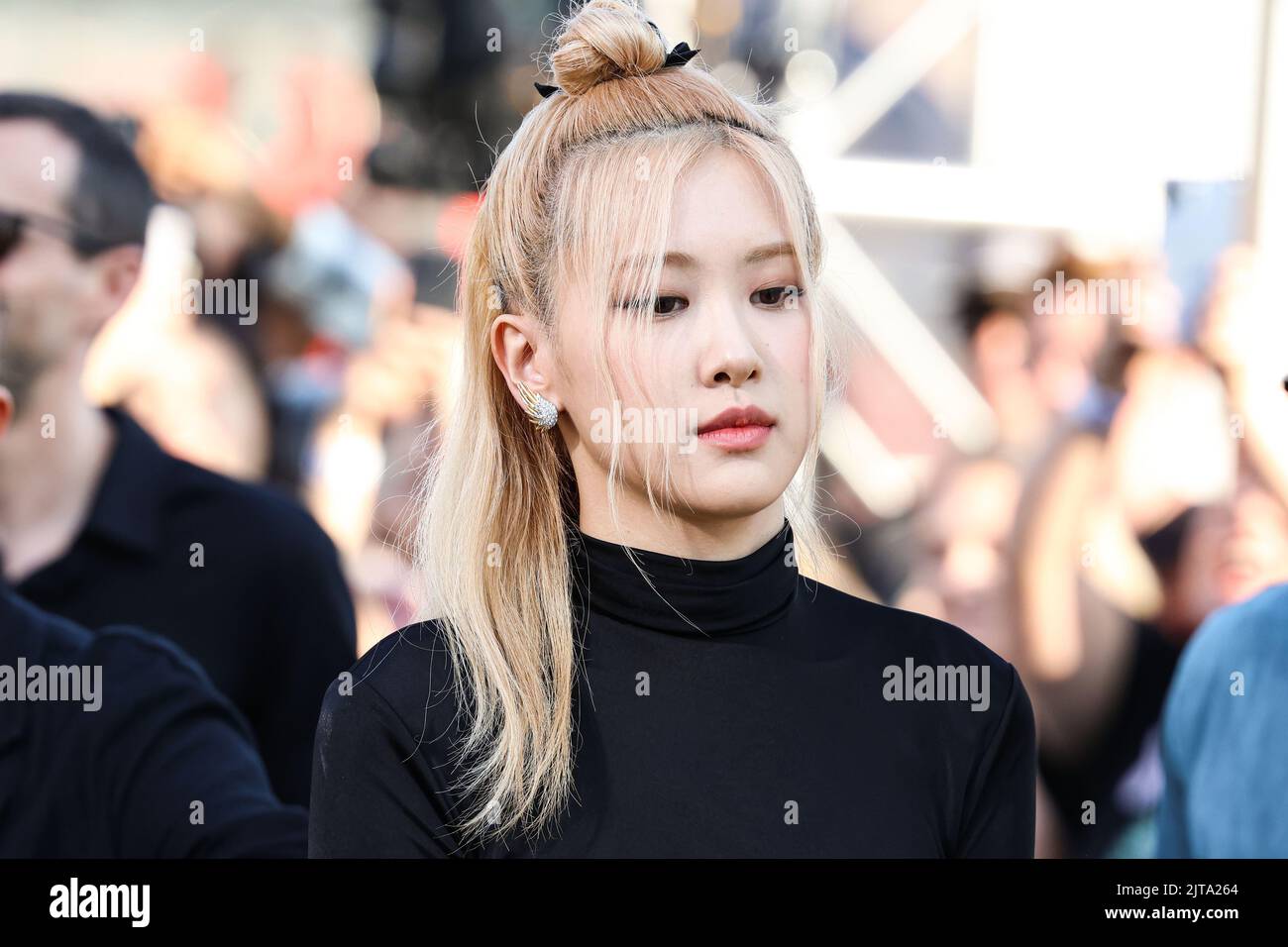NEWARK, NEW JERSEY, USA - AUGUST 28: Rosé (Rose, Roseanne Park) of ...