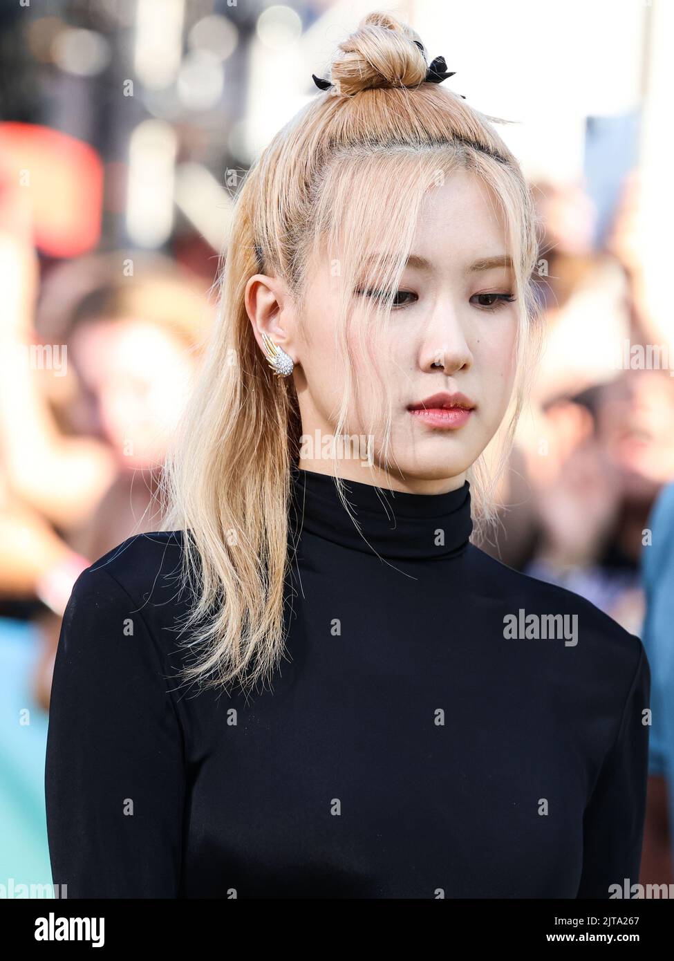 NEWARK, NEW JERSEY, USA - AUGUST 28: Rosé (Rose, Roseanne Park) of ...