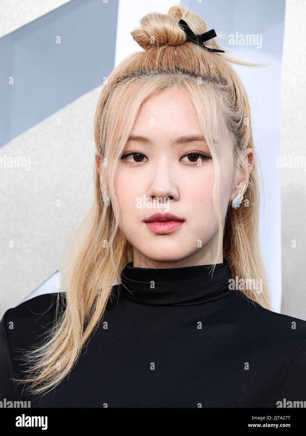 NEWARK, NEW JERSEY, USA - AUGUST 28: Rosé (Rose, Roseanne Park) of ...