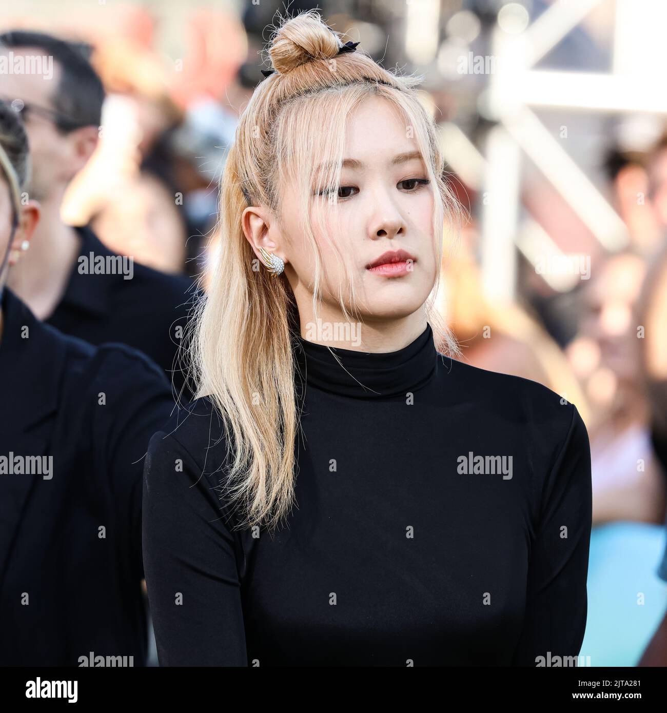 Newark New Jersey Usa August 28 Rosé Rose Roseanne Park Of Blackpink Arrives At The 2022