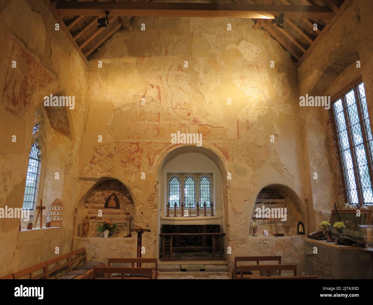 The Peddars Way National Trail long distance footpath. Norfolk. England ...