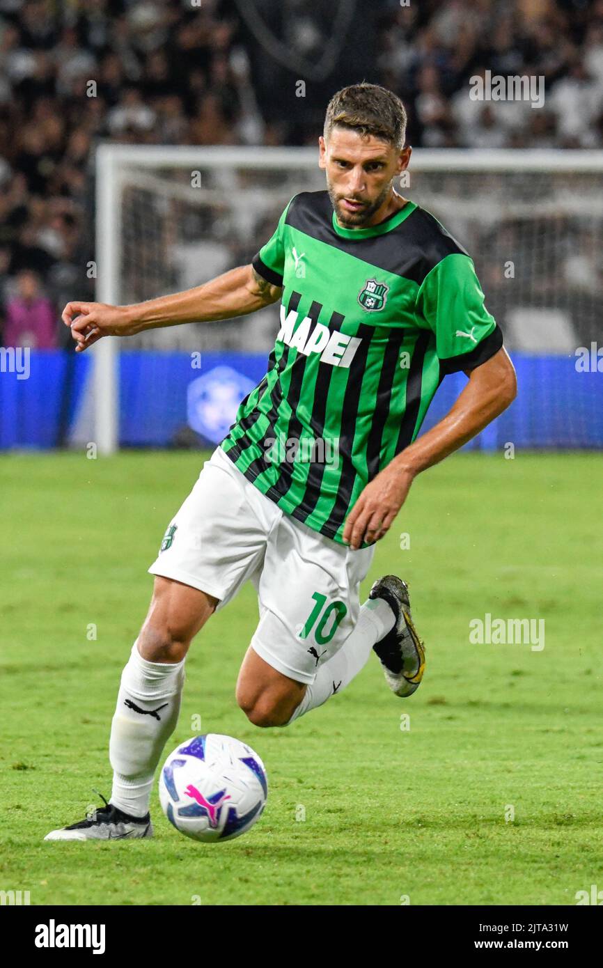 Alberto Picco stadium, La Spezia, Italy, August 27, 2022, Sassuolo's ...
