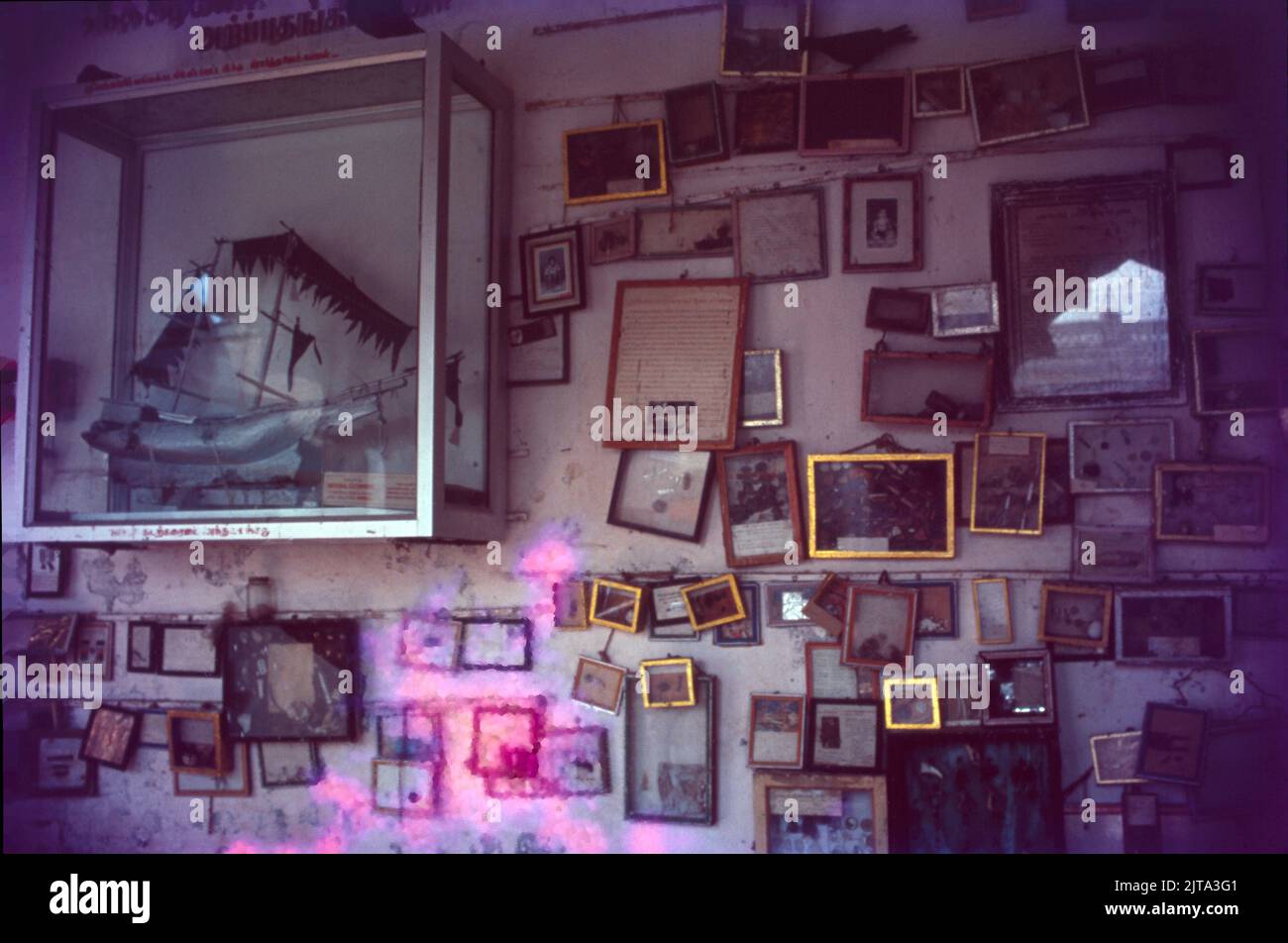 Items on Display, Single Picture Story Stock Photo - Alamy