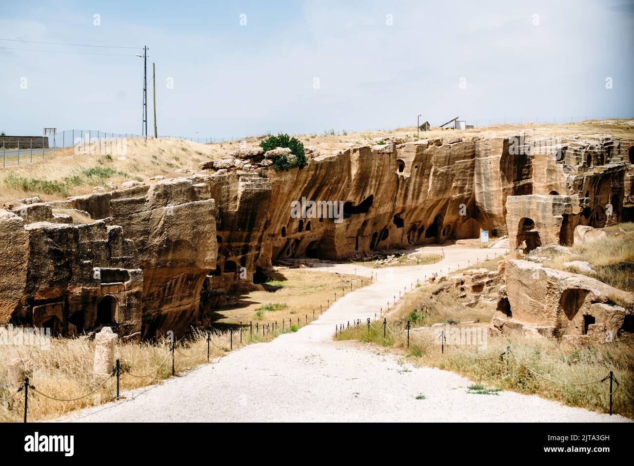 Dara historical ancient fortress city. Mesopotamia Ruins. Mardin ...