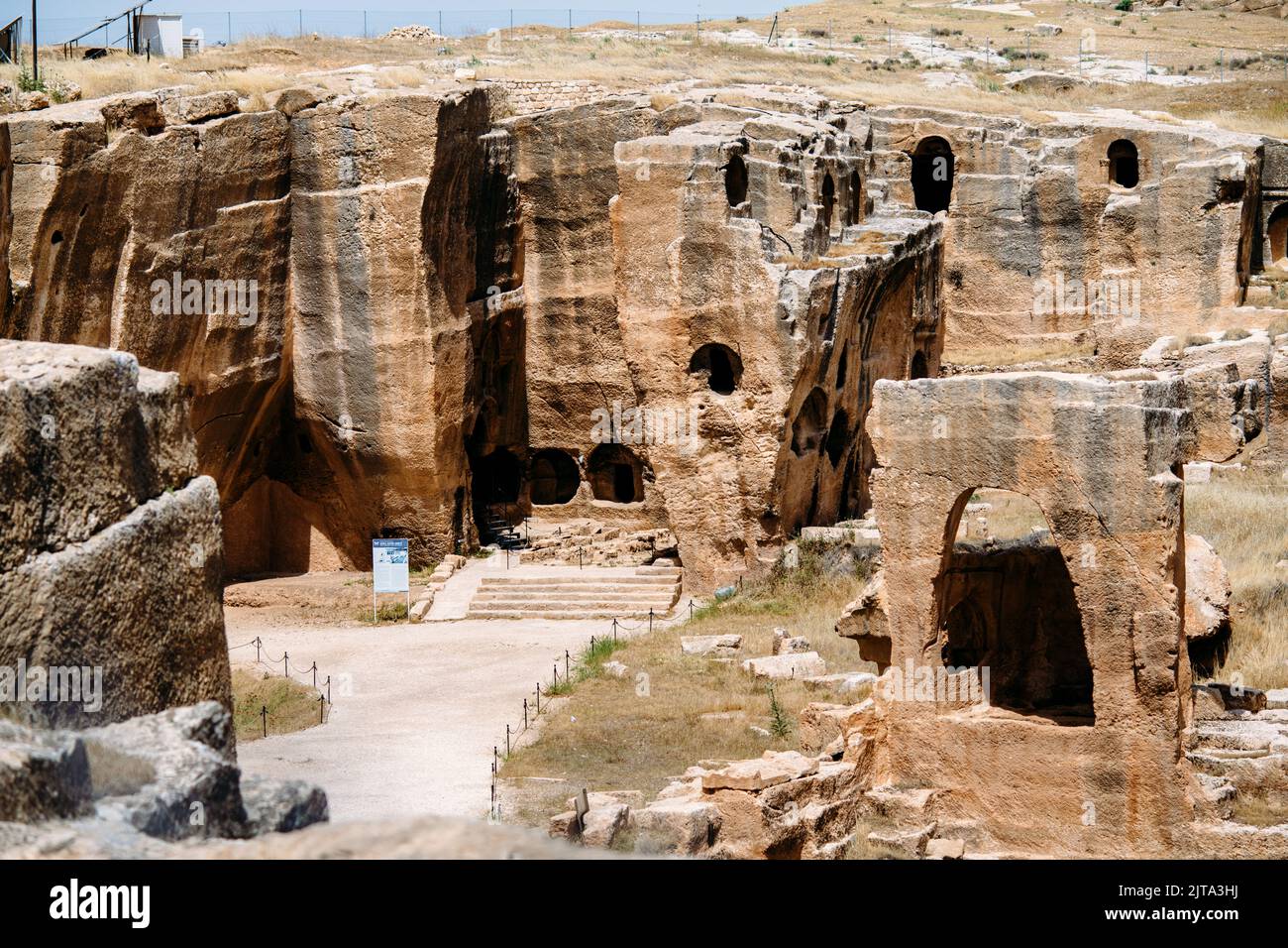 Dara historical ancient fortress city. Mesopotamia Ruins. Mardin ...