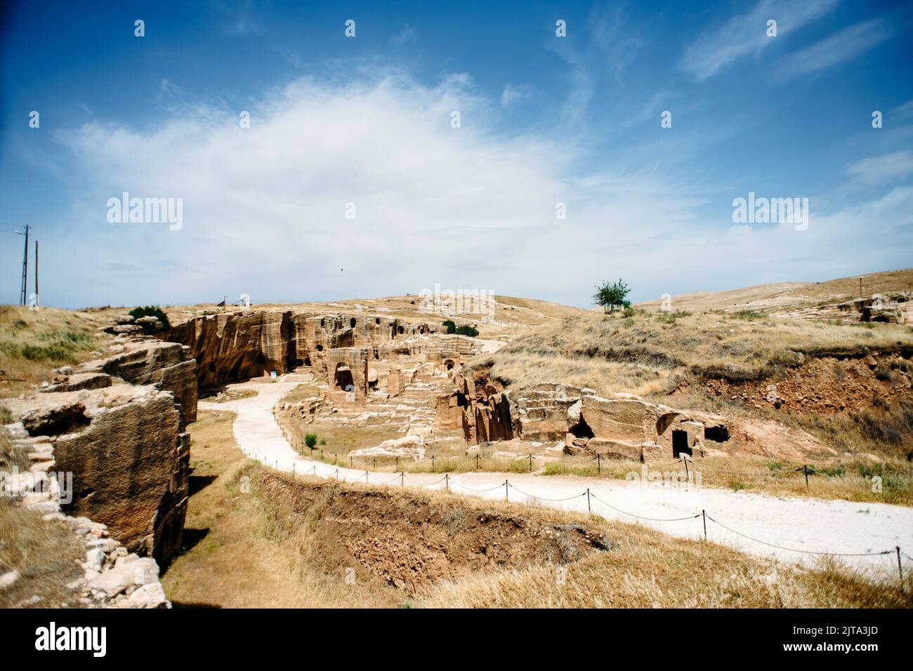 Dara historical ancient fortress city. Mesopotamia Ruins. Mardin ...
