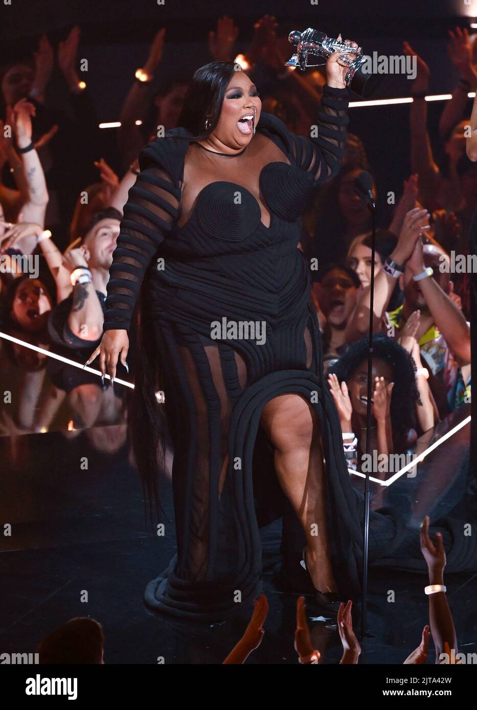 New Jersey, USA. 29th Aug, 2022. August 28th, 2022. Newark, USA Lizzo ...