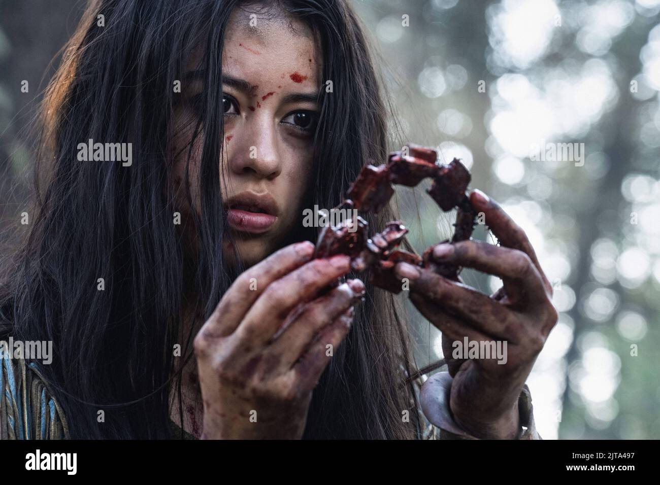 AMBER MIDTHUNDER in SKULL (2022) -Original title: PREY-, directed by ...