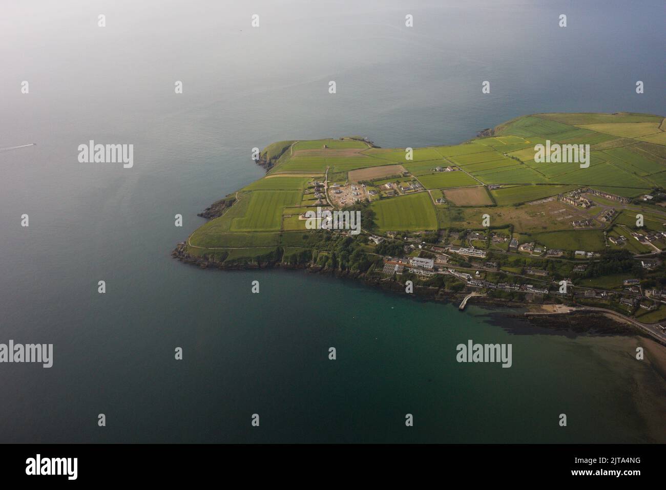 Aerial view of coast around Ireland Stock Photo - Alamy