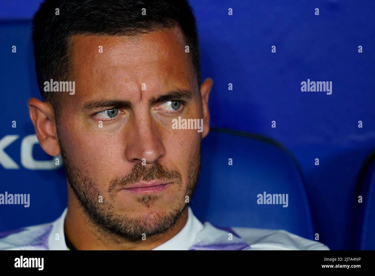 Eden Hazard of Real Madrid during the La Liga match between RCD ...