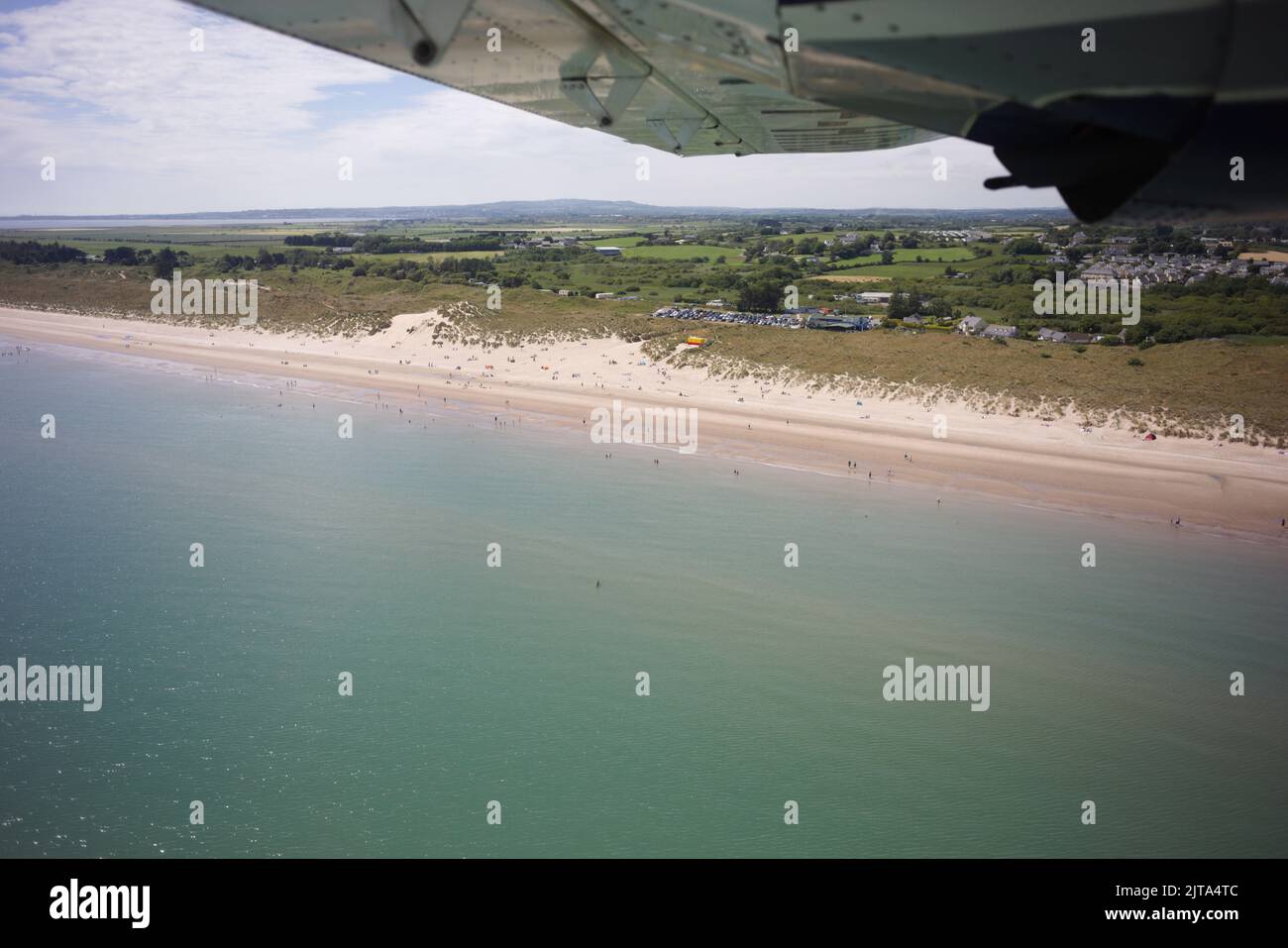 Aerial view of coast around Ireland Stock Photo - Alamy