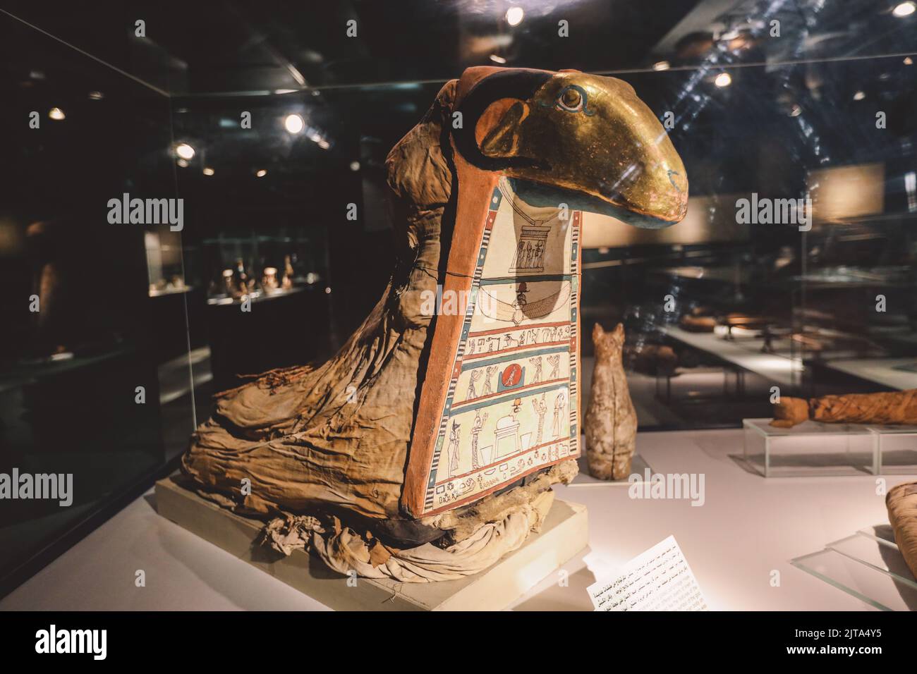 Luxor, Egypt - November 13, 2020: Ancient Egyptian Exhibits of the ...