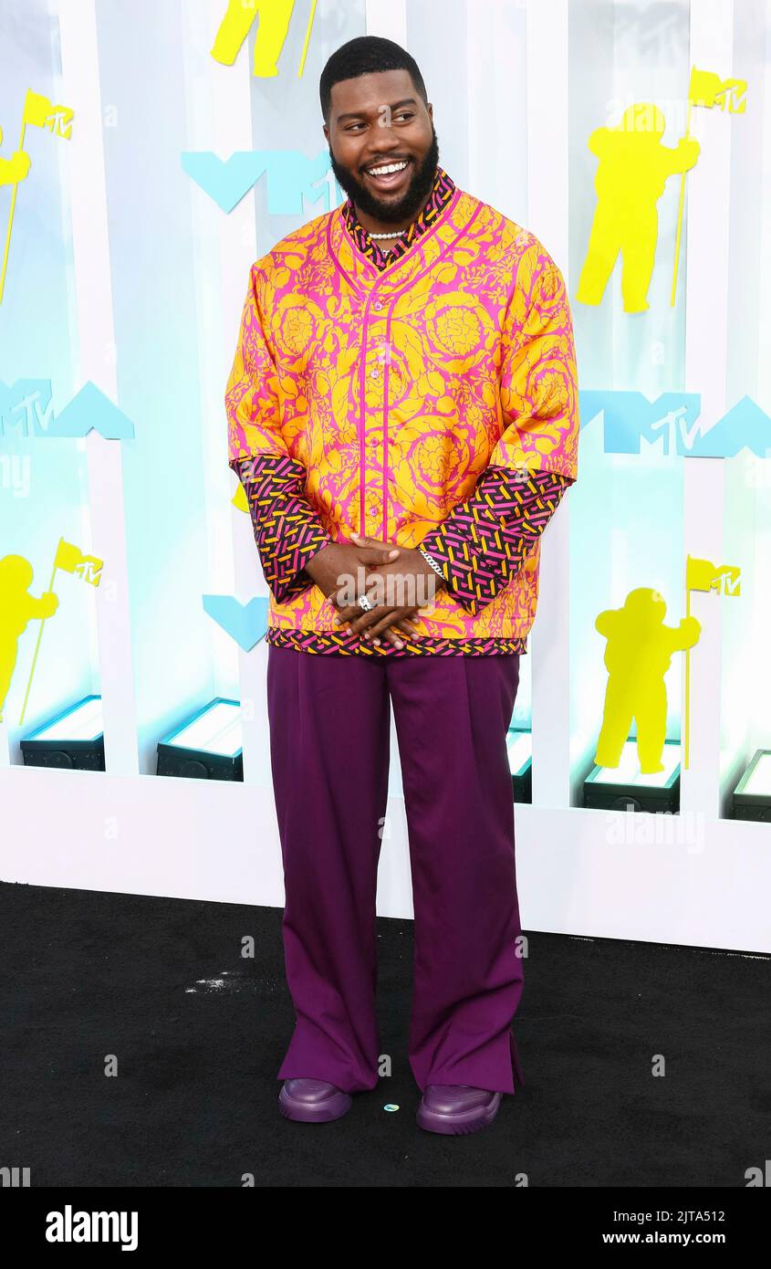 New Jersey, USA, 28 August 2022. Khalid attends the 2022 MTV Video ...