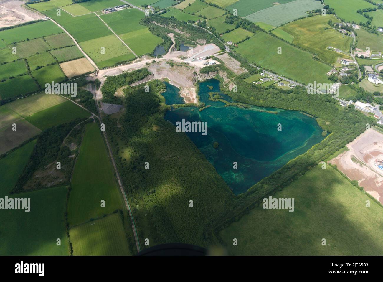 An old mine in County Cork Stock Photo - Alamy