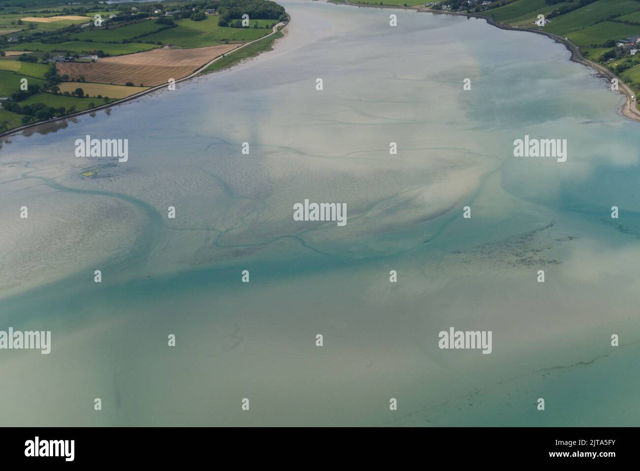 Aerial view of coast around Ireland Stock Photo - Alamy