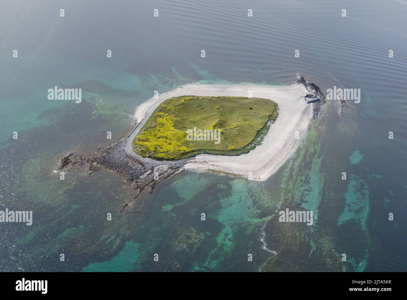 Straw Island, County Galway Stock Photo - Alamy