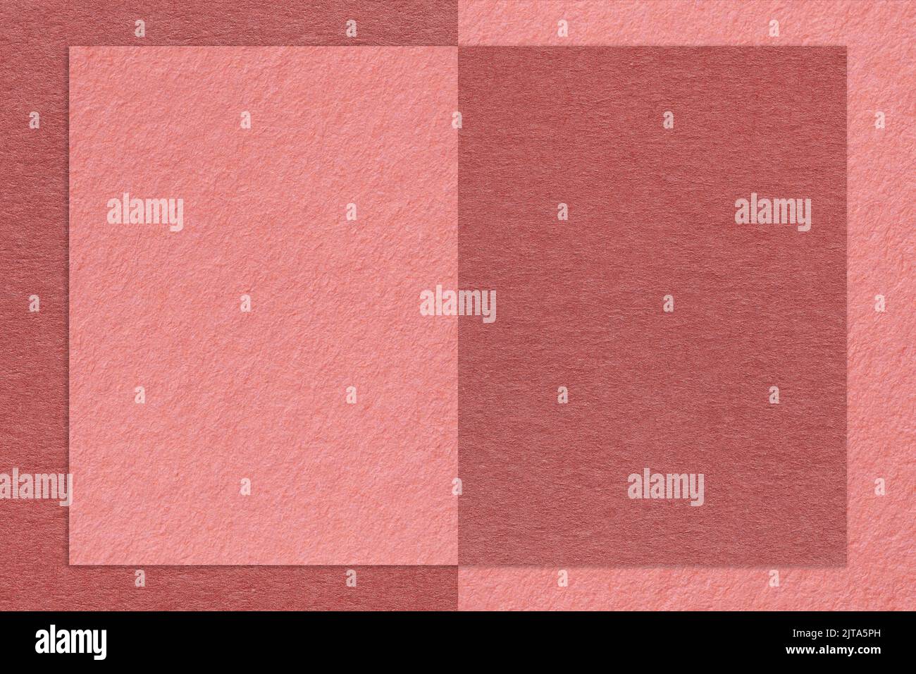 Texture of rose and maroon paper background with geometric shape and ...