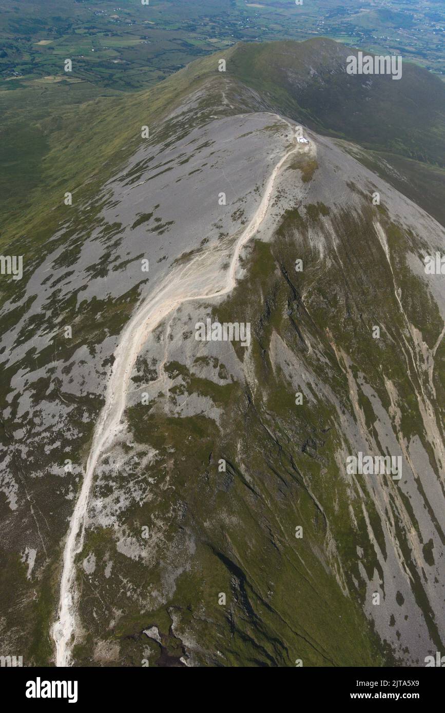 Croagh Patrick Ireland Stock Photo - Alamy