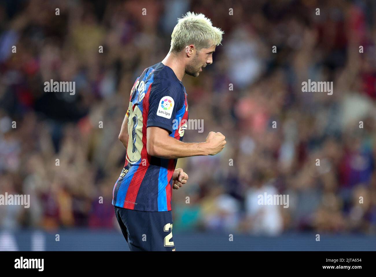 Barcelona, Spain. 28th Aug, 2022. Sergi Roberto of FC Barcelona ...