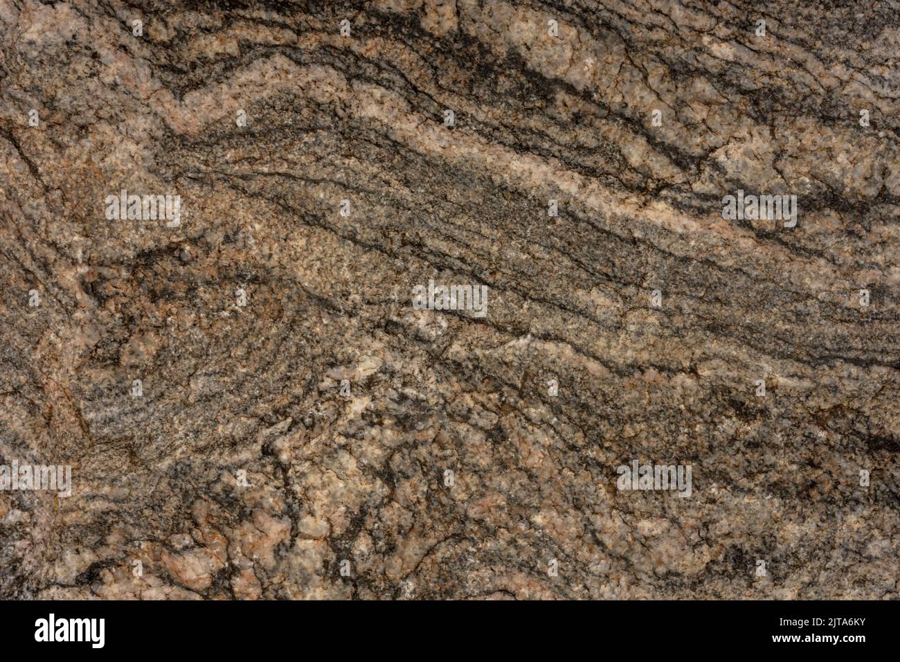 Swirling Granite Texture Close Up on cliff wall in Rocky Mountain ...