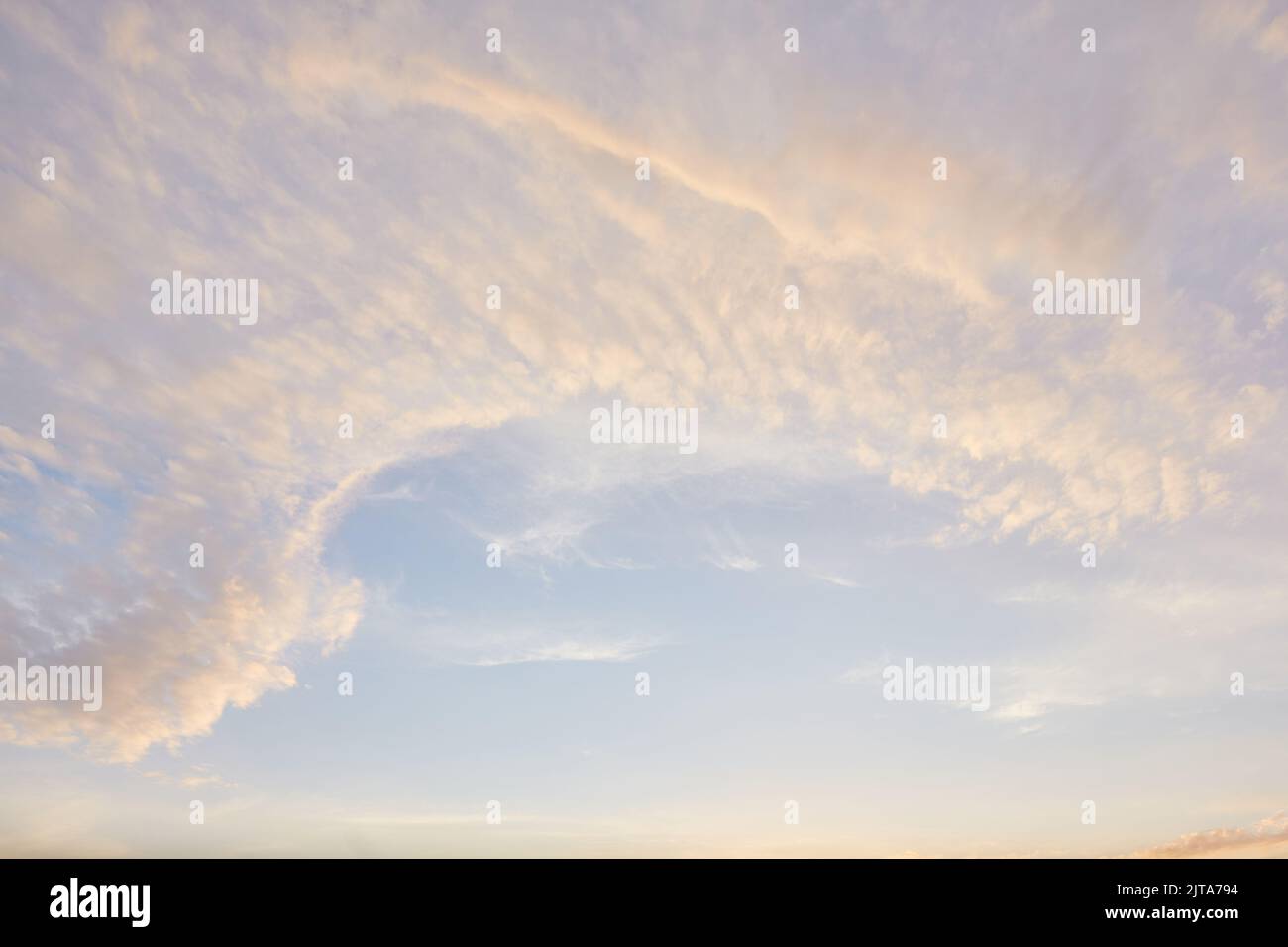 Beach dawn, sunrise. Evening sky with clouds. Golden hours. afternoon ...