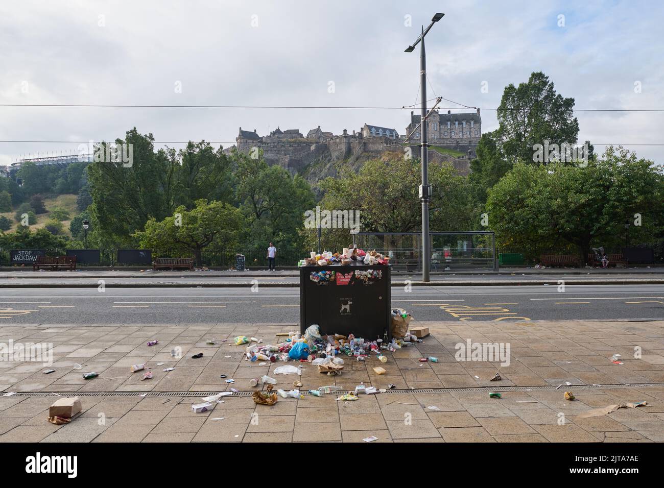 Edinburgh council workers hi-res stock photography and images - Alamy