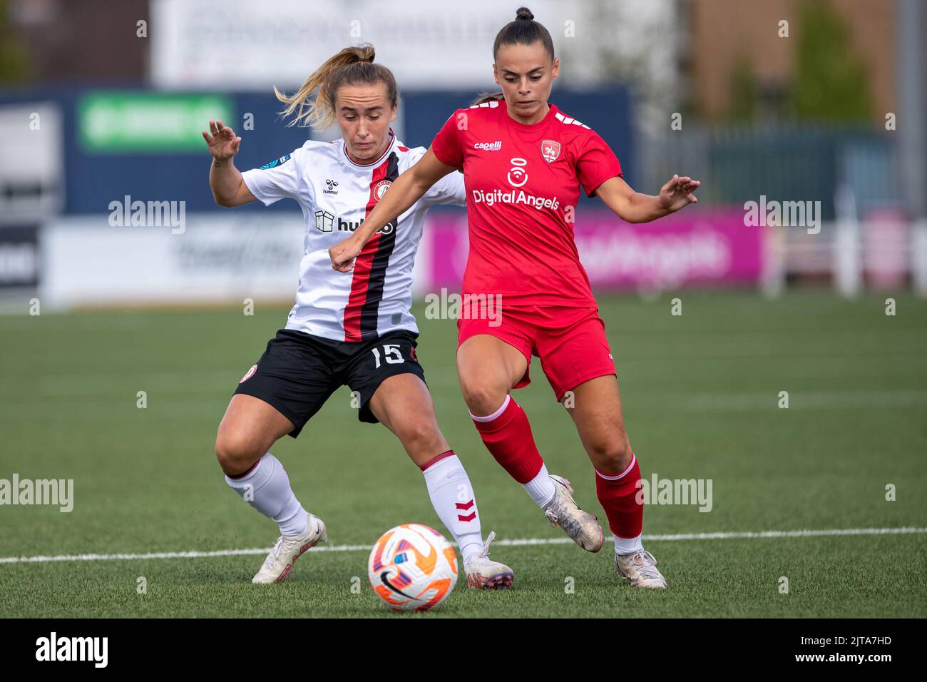 21st August 2022. Jasmine Bull. Barclays Women’s Championship game ...