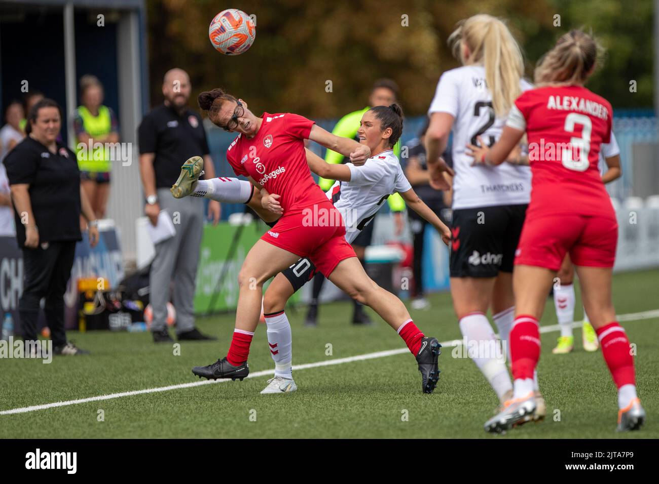 21st August 2022. Barclays Women’s Championship game between Coventry ...