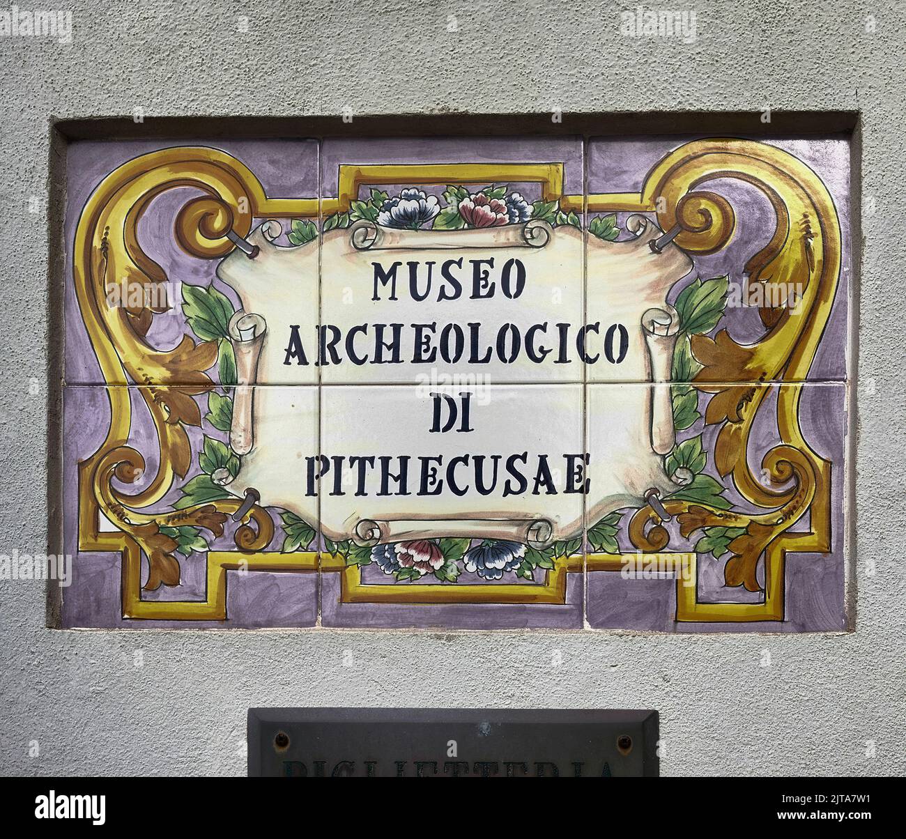 The Archaeological Museum Pithecusae in the municipality of Lacco Ameno ...