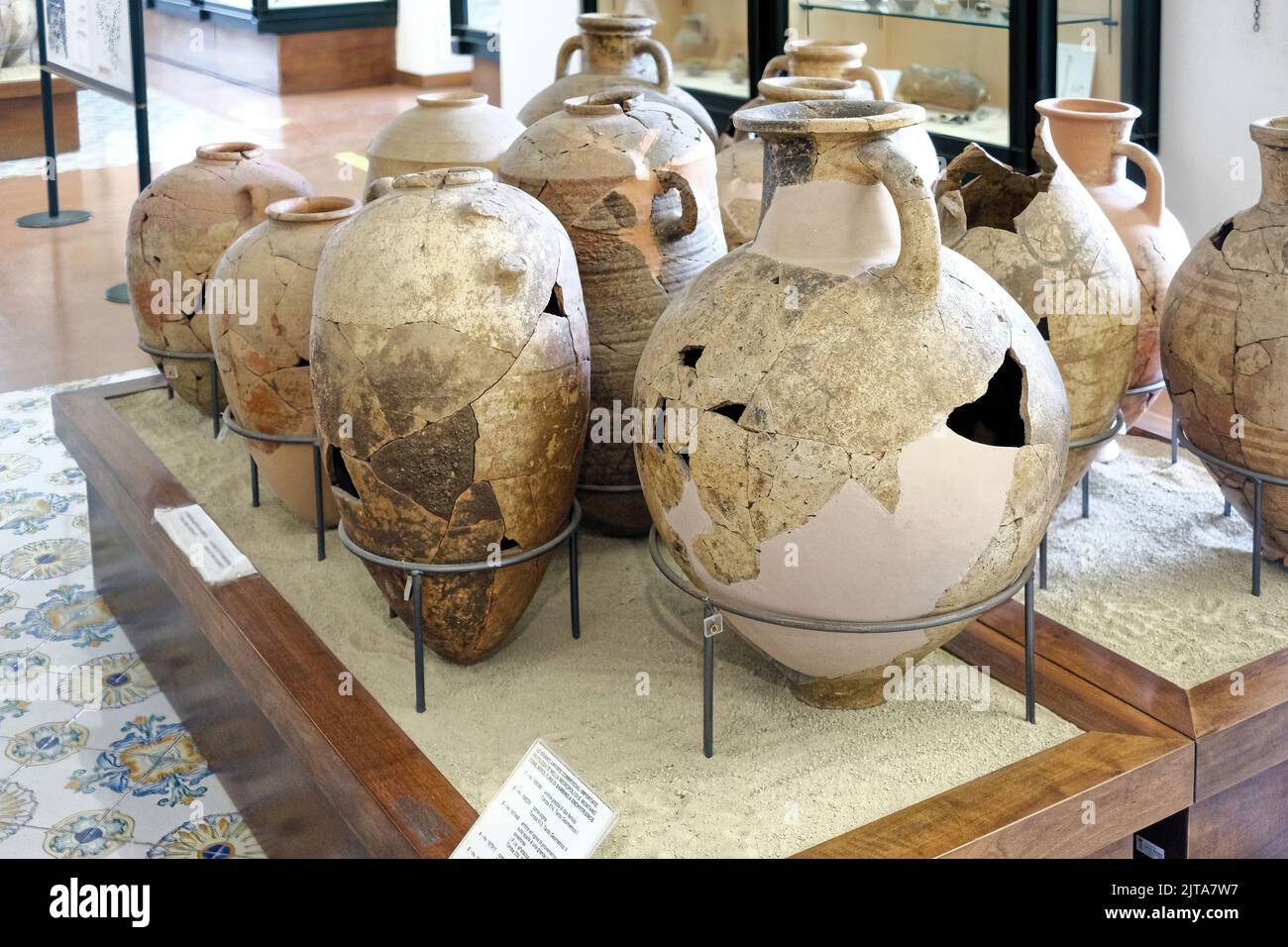 The Archaeological Museum Pithecusae in the municipality of Lacco Ameno ...