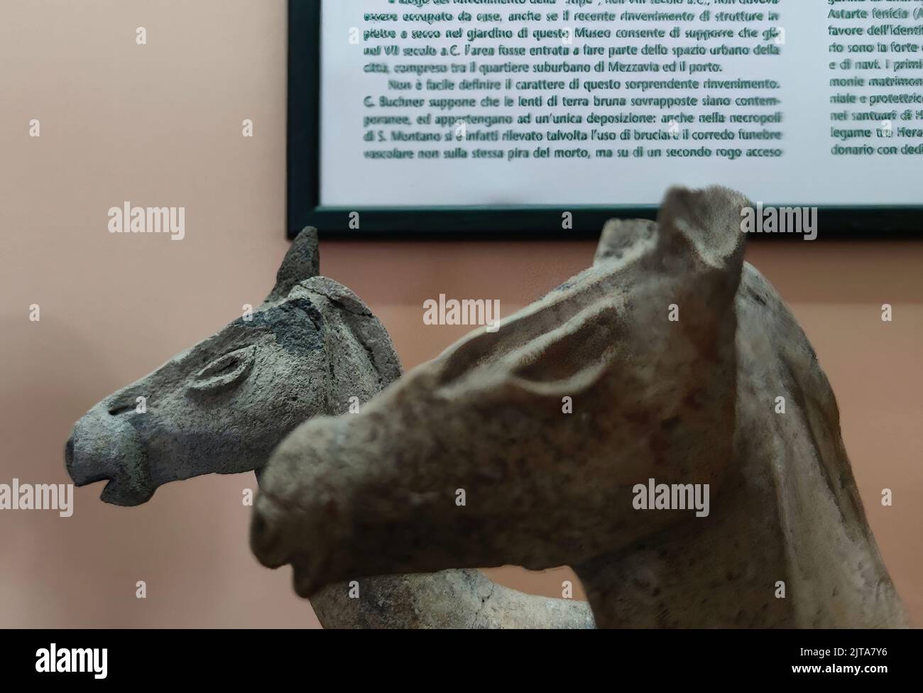 The Archaeological Museum Pithecusae in the municipality of Lacco Ameno ...
