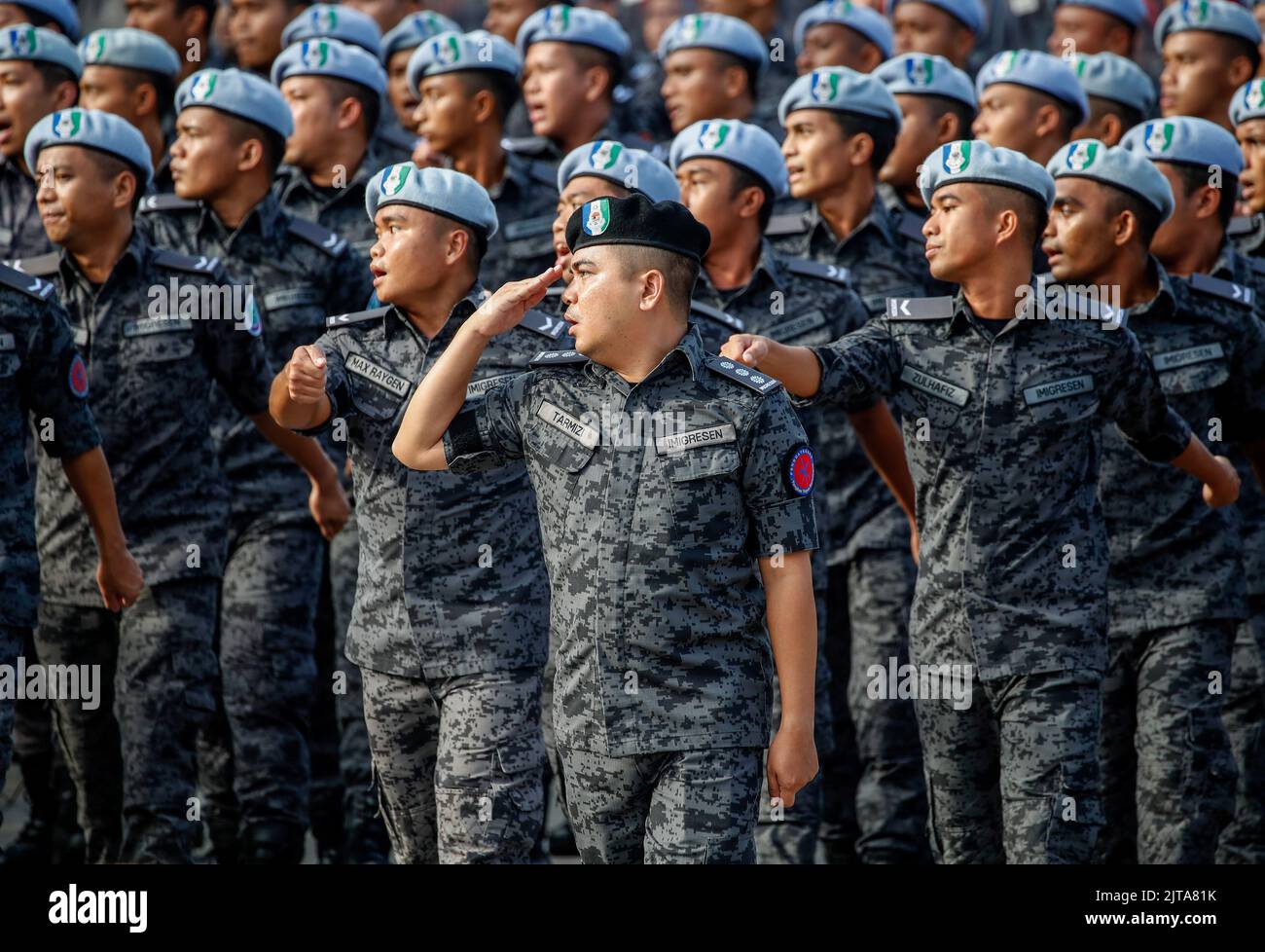 Malaysian immigration personnel hi-res stock photography and images - Alamy