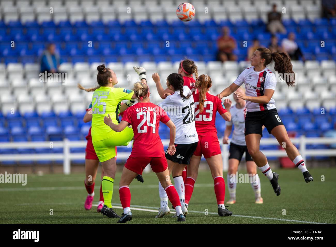 21st August 2022. Barclays Women’s Championship game between Coventry ...