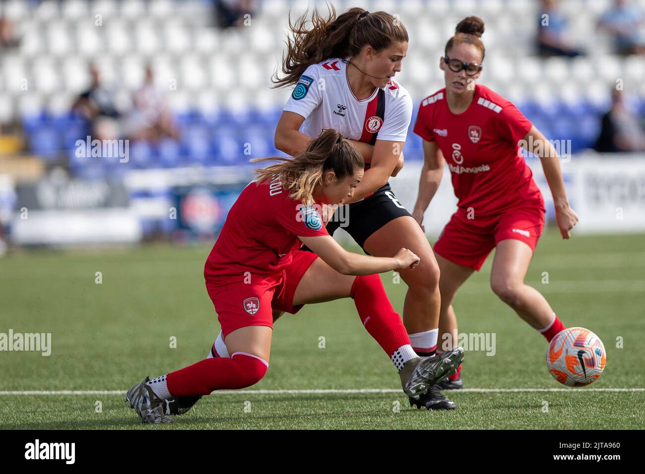 21st August 2022. Barclays Women’s Championship game between Coventry ...