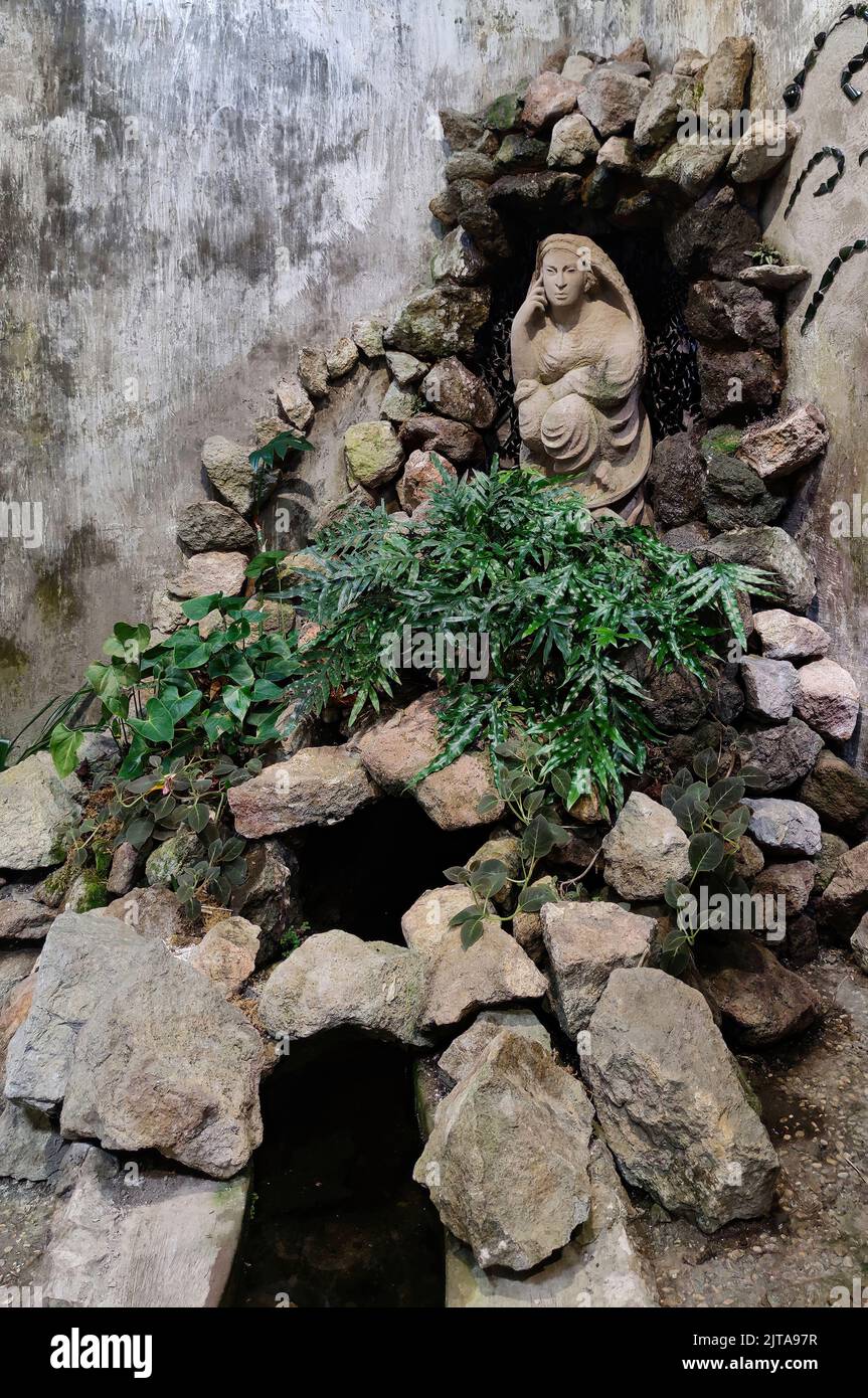 The suggestive, Temple of the Sun in the garden of Mortella one of the ...